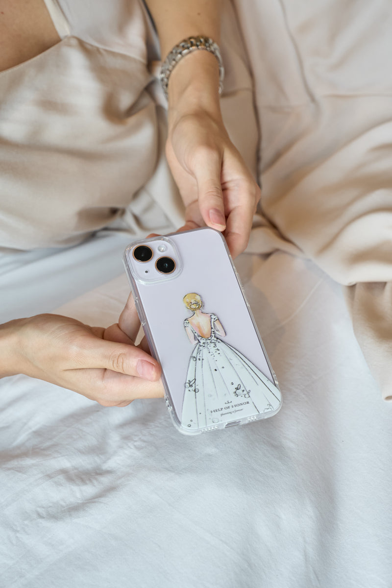 iPhone Case Blonde Bride – Help of Honor